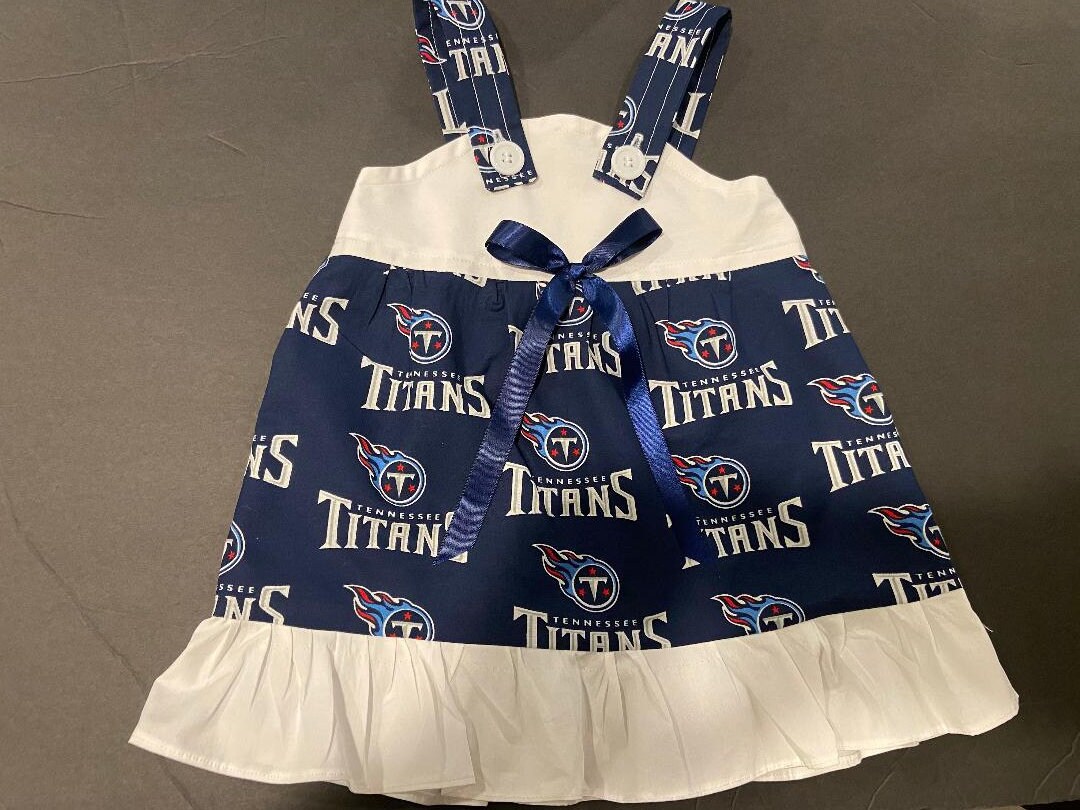 Titans Football Girls Dress * You Choose the Size * - Etsy