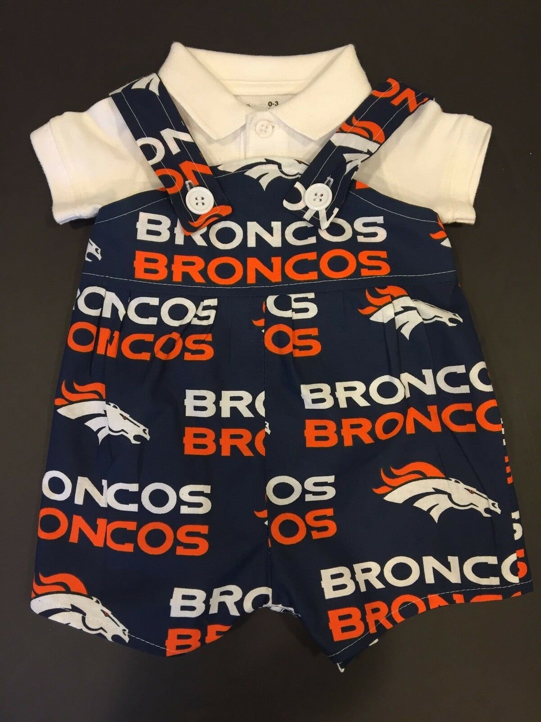 Broncos Football Boys Jumper Overalls * You Choose the Size * - Etsy