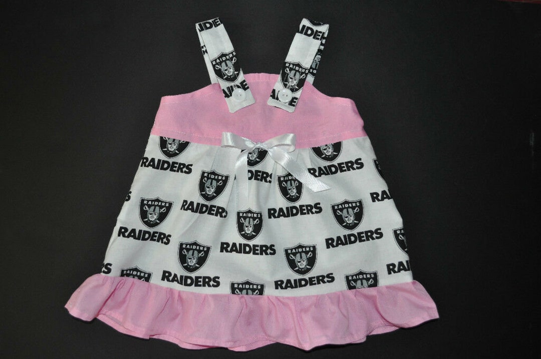 Raiders Football Girls Dress * You Choose the Size * - Etsy