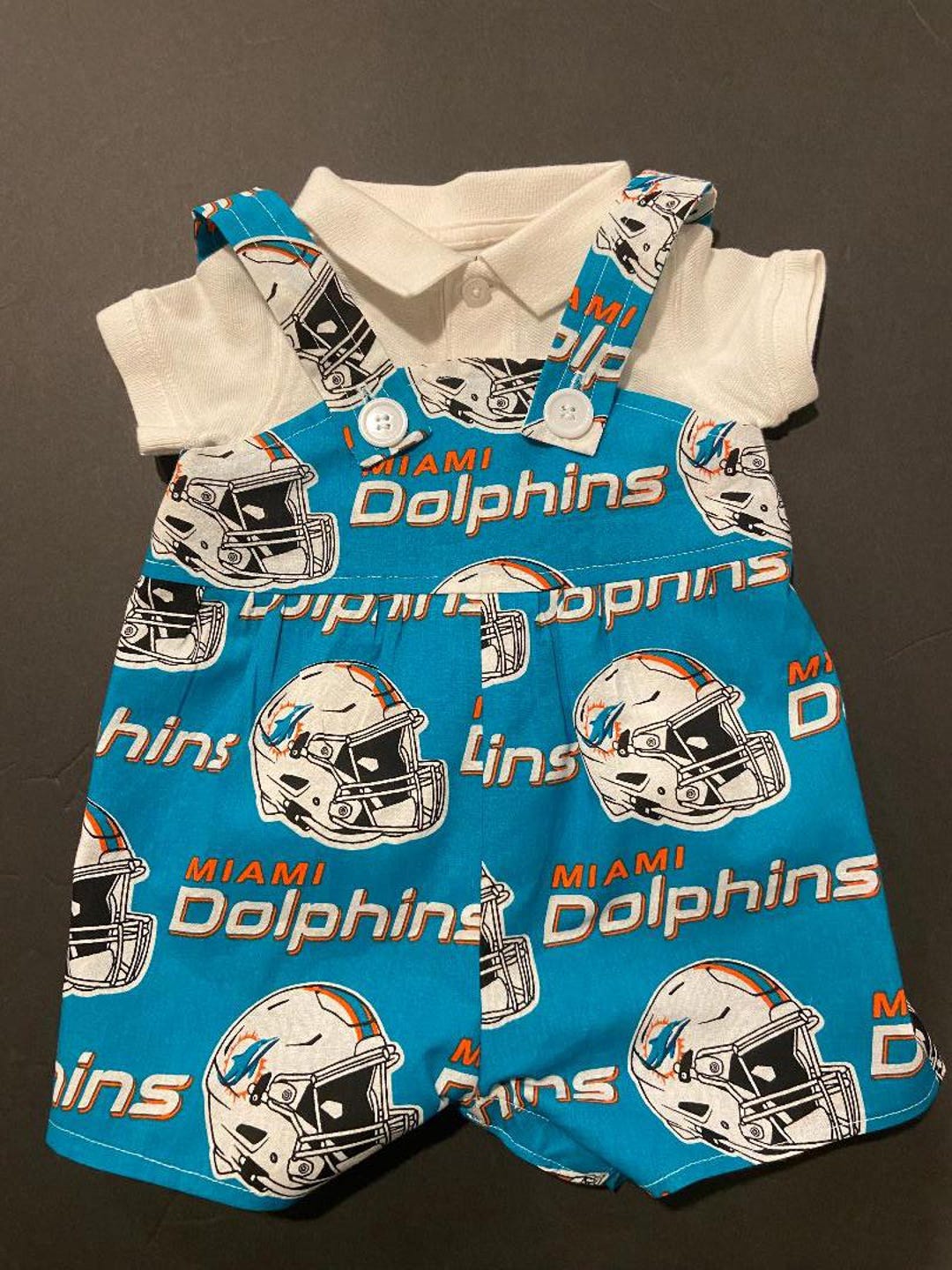 Dolphins Football Boys Jumper Overalls * You Choose the Size * - Etsy