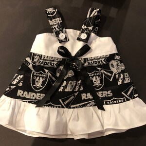 Raiders Football Girls Dress * You Choose the Size * - Etsy