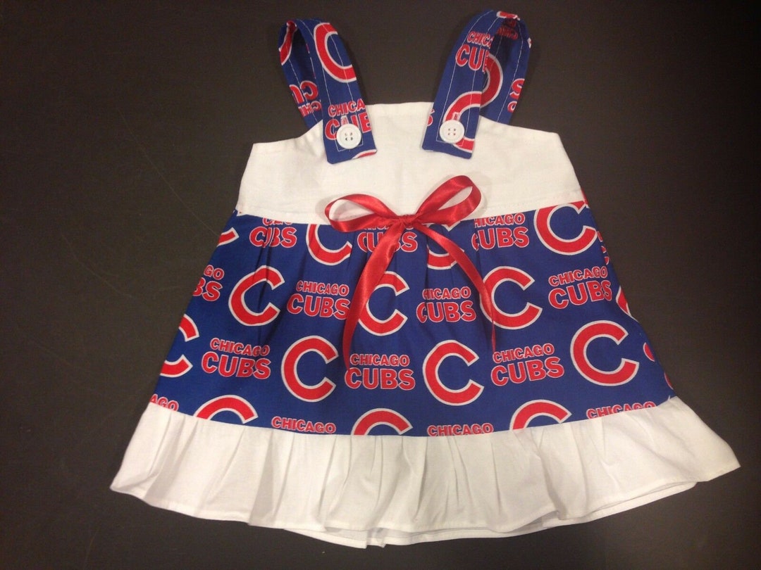 Cubs Baseball Girls Dress * You Choose the Size * - Etsy