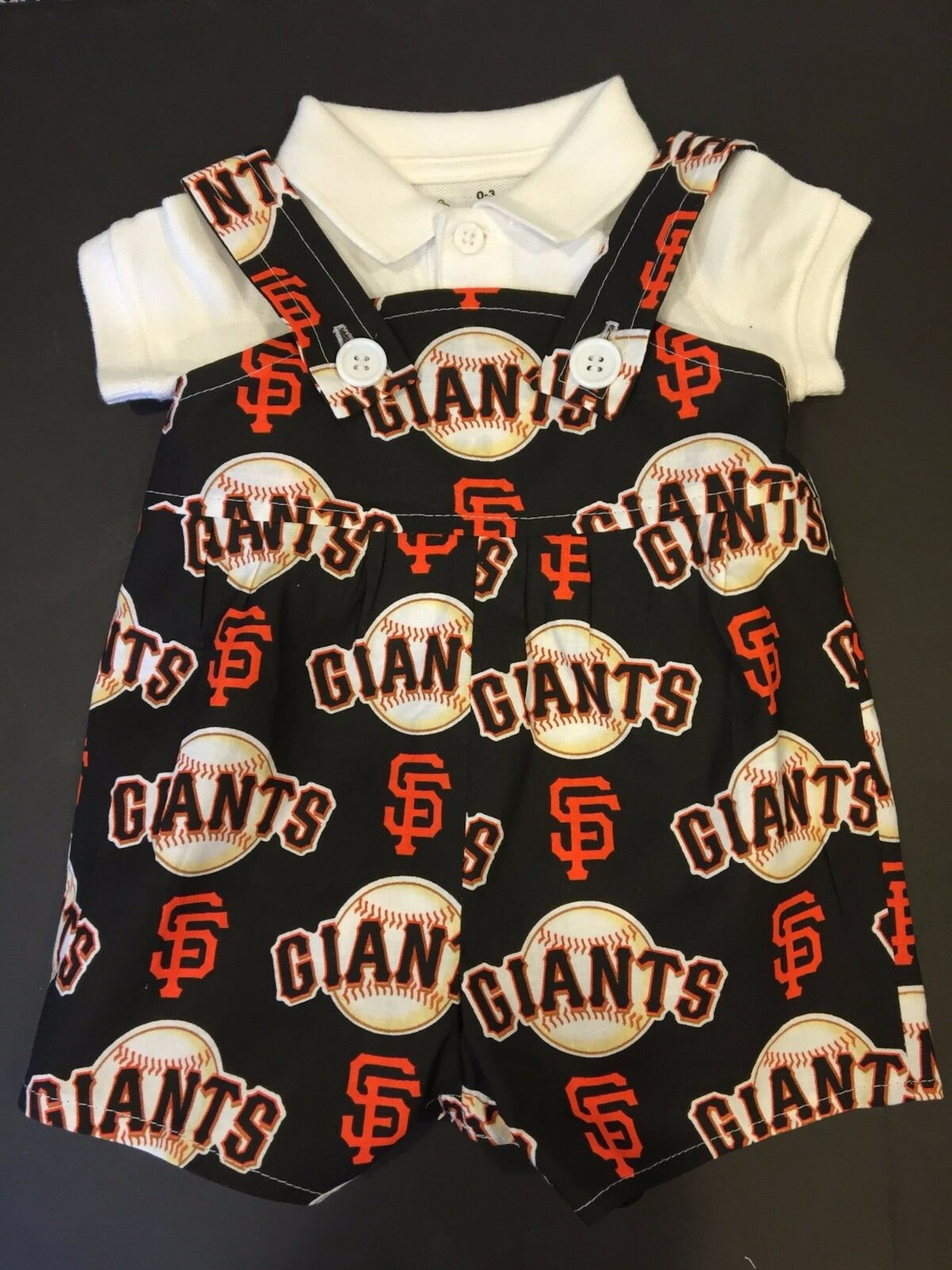 Giants Baseball Boys Jumper Overalls You Choose the Size - Etsy