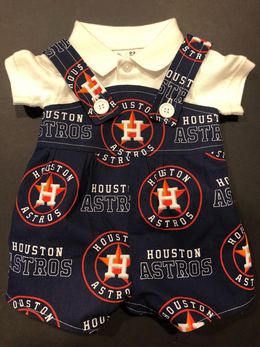 Astros Baseball Boys Jumper Overalls * You Choose the Size * - Etsy
