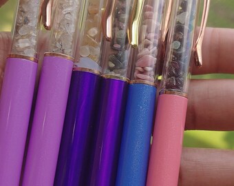 Pens With Crystal Chips - Etsy