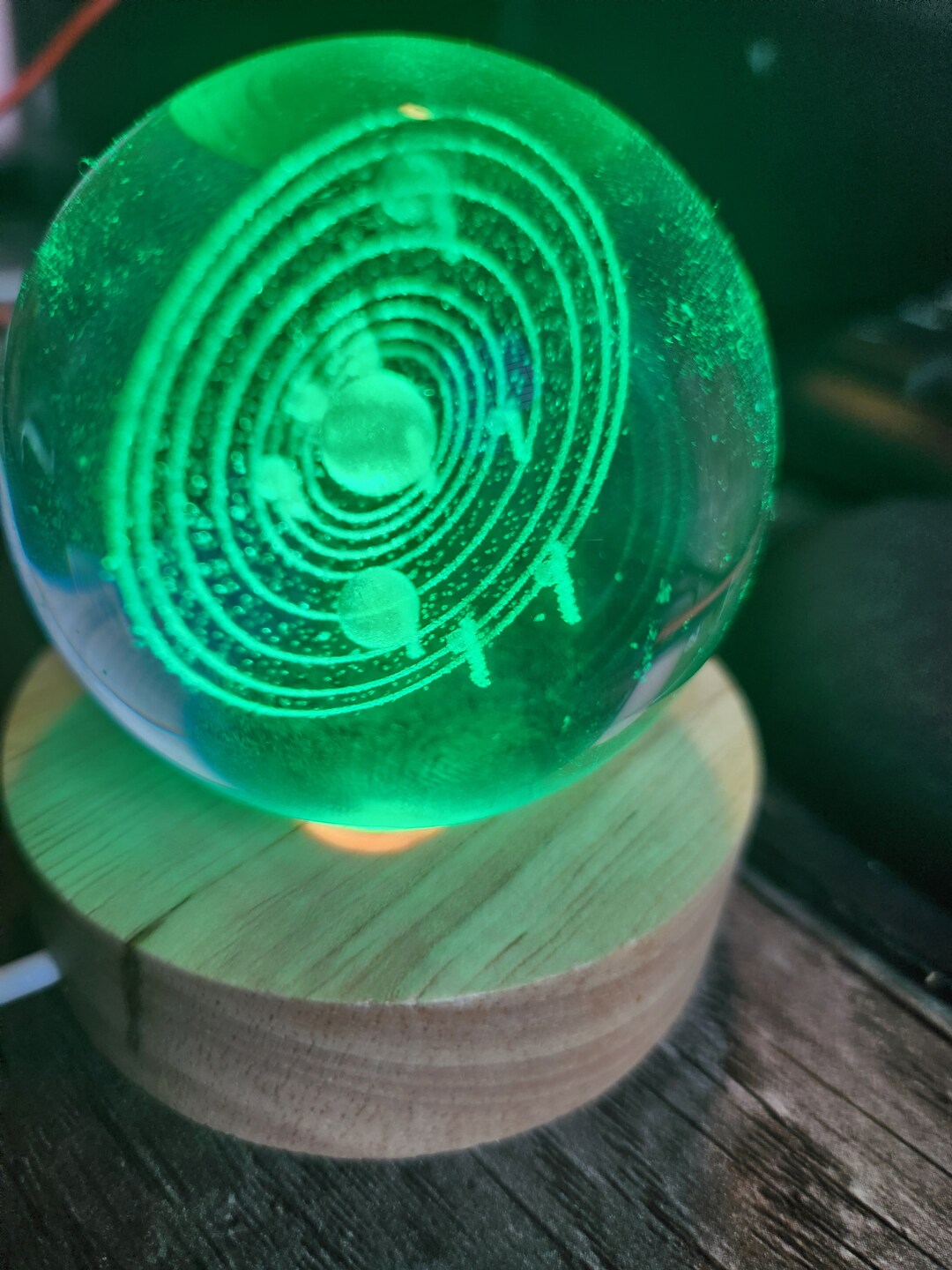 Lighted Sphere Stand - Etsy