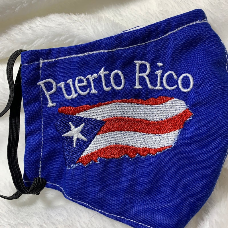 Puerto Rico Mask - Etsy