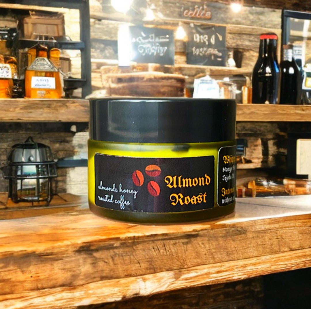 Almond Roast Whipped Beard Butter: Mango Shea Cocoa Jojoba - 1oz/2oz ...