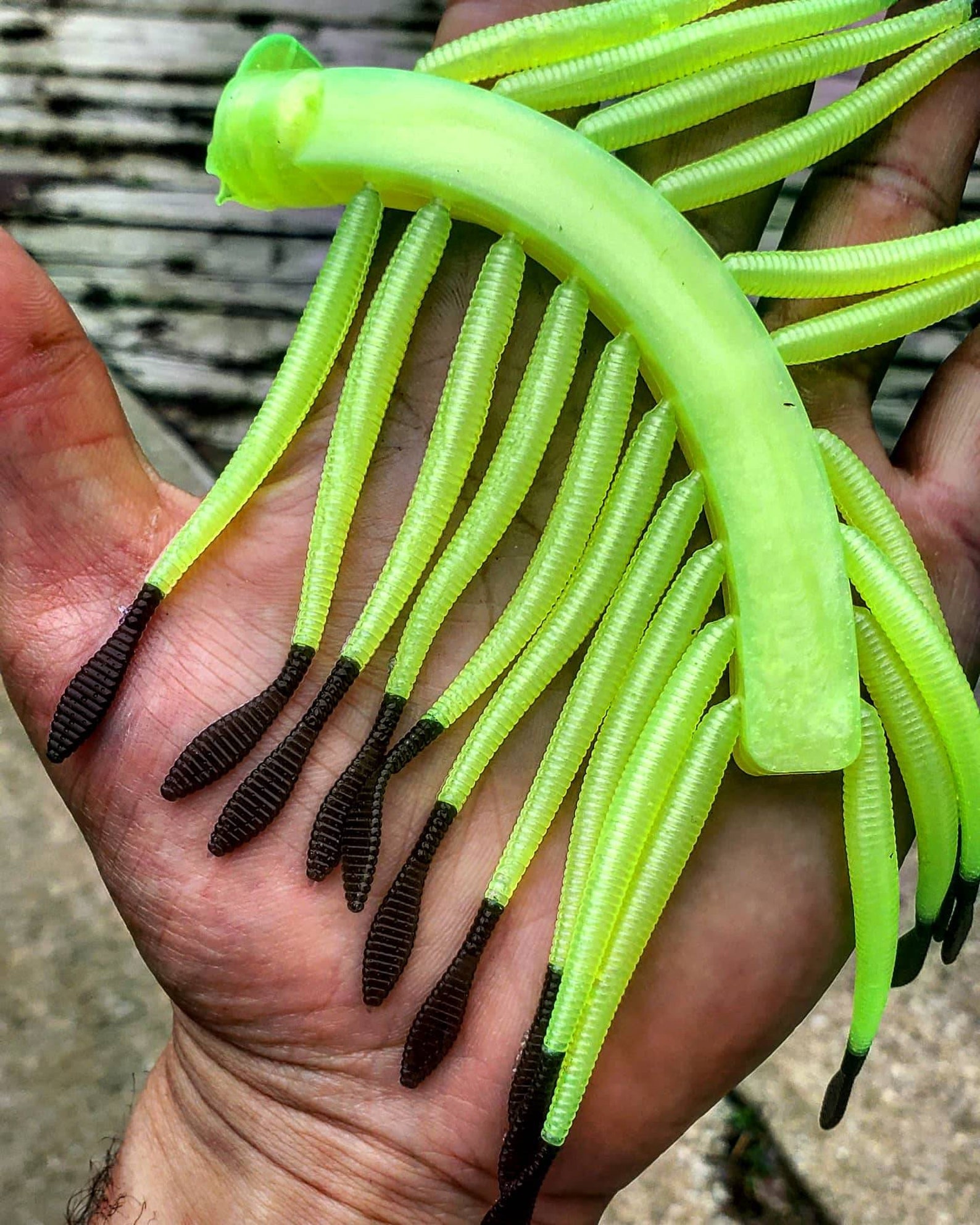 3 Steelhead/Trout Worms | Etsy