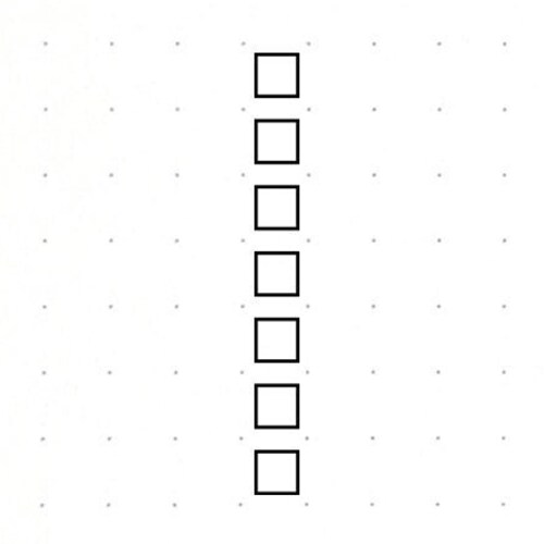 Check Box Stamp Checklist Stamp Dot Journal Stamp to Do - Etsy