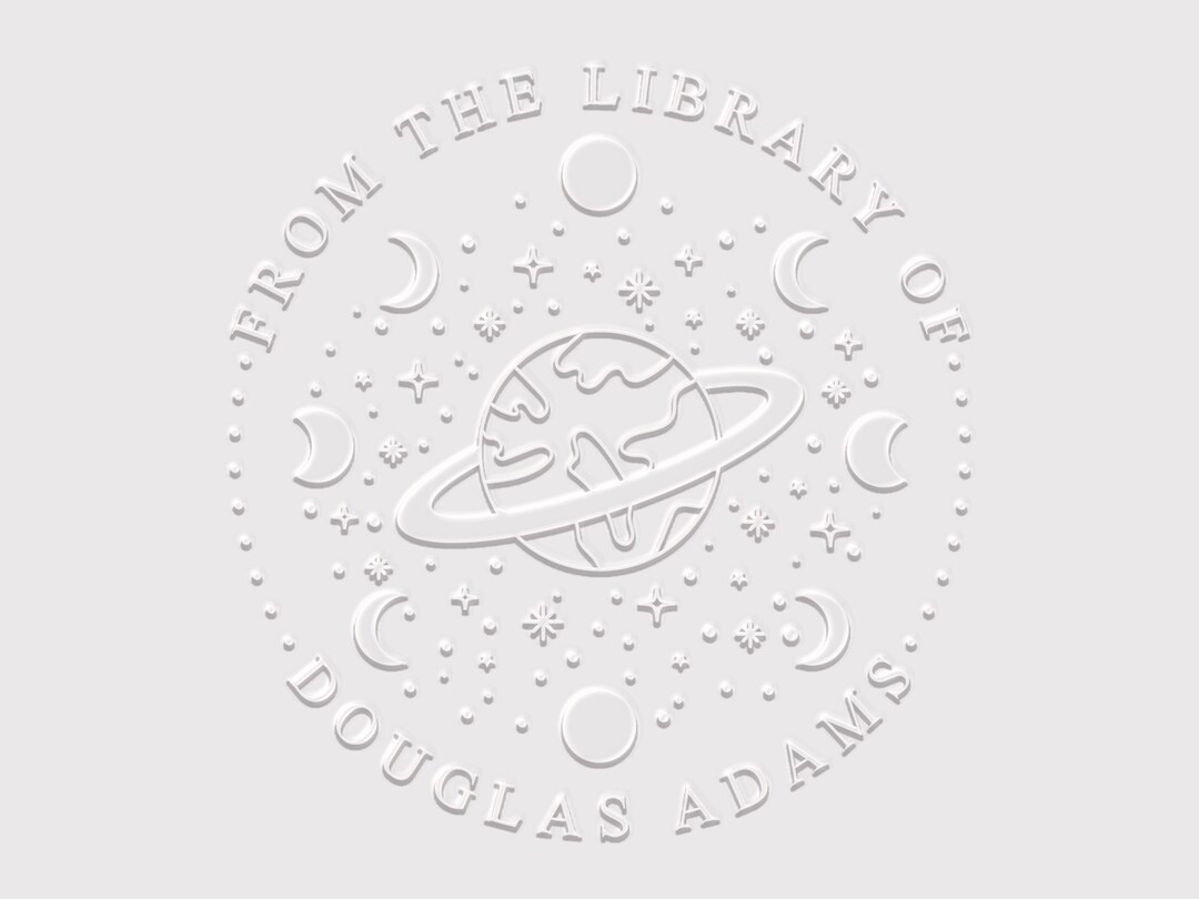 Planets Book Embosser | Space Sci-fi Library Embosser | Moon Phase Book ...