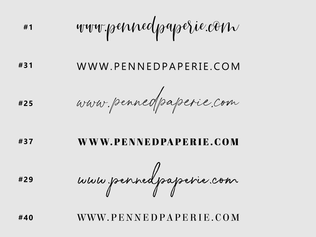 Website Stamp | Custom URL Stamp | Web Address Stamp | Business URL ...