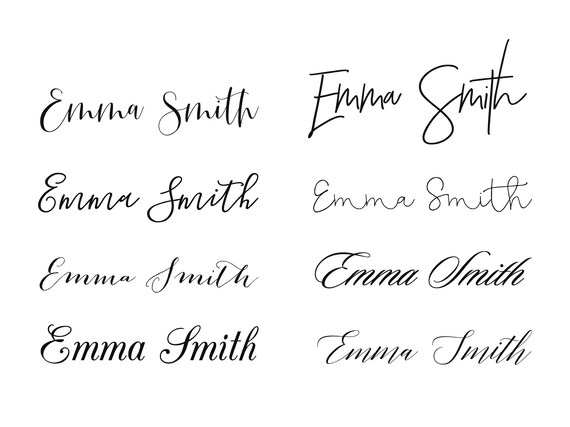 Custom Name Stamp Self Inking Name Stamper Personalized Name - Etsy