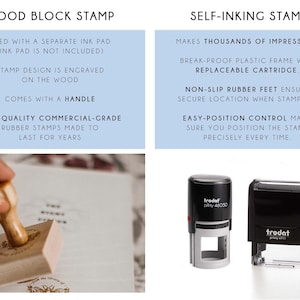 Return Address Stamp Self Inking, Custom Address Stamp, Family Address ...