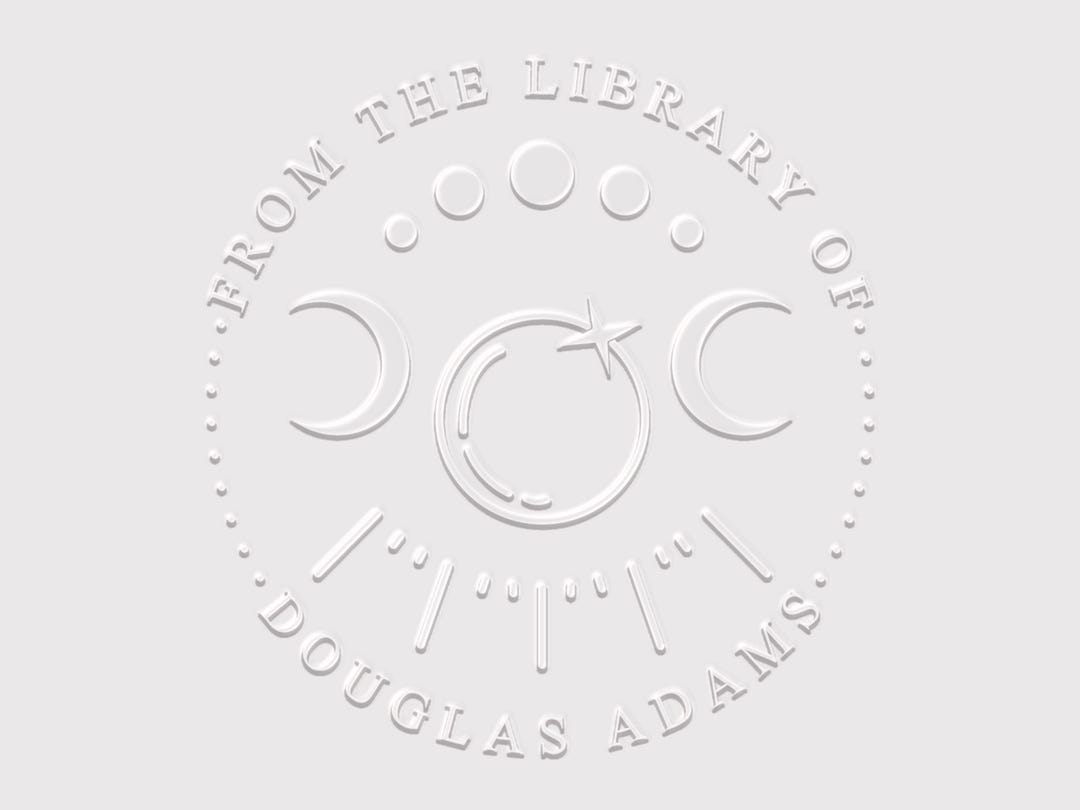 Celestial Moon Book Embosser Stamp | Sundial and Moon Phase Library ...