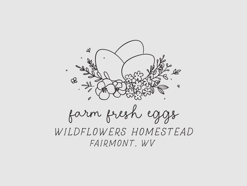Egg Carton Stamp Personalized | Egg Stamp for Poultry Chicken, Quail ...