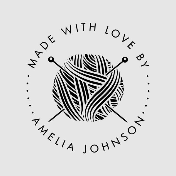 Knitting Logo - Etsy