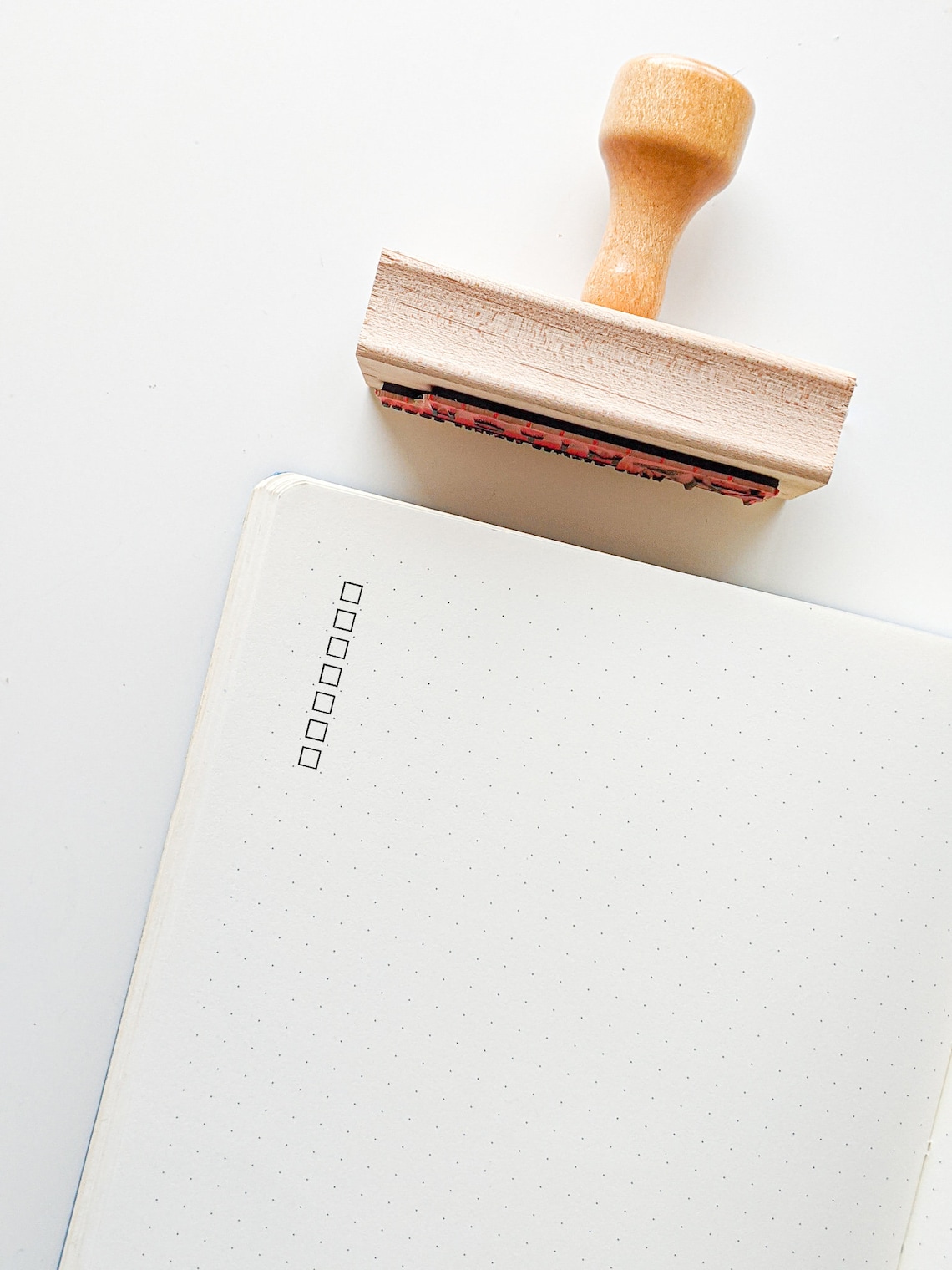 Check Box Stamp, Checklist Stamp, Dot Journal Stamp, to Do List Stamp ...