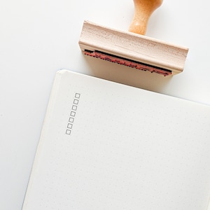 Check Box Stamp, Checklist Stamp, Dot Journal Stamp, to Do List Stamp ...