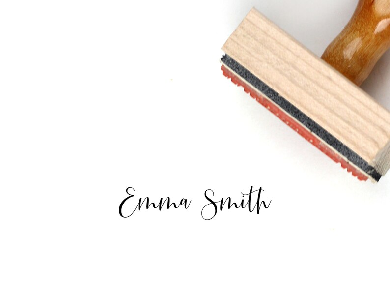 Custom Name Stamp Self Inking Name Stamper Personalized Name - Etsy