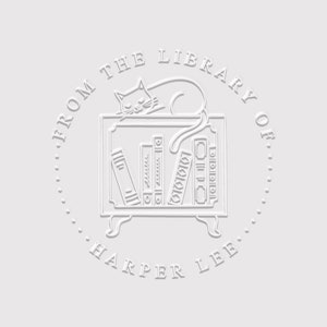 Cozy Cat Book Stamp | Cat Lover Library Stamp | Sleeping Cat Ex Libris ...