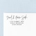 Modern Return Address Stamp Self Inking | Return Address Label | 1 X 2 ...