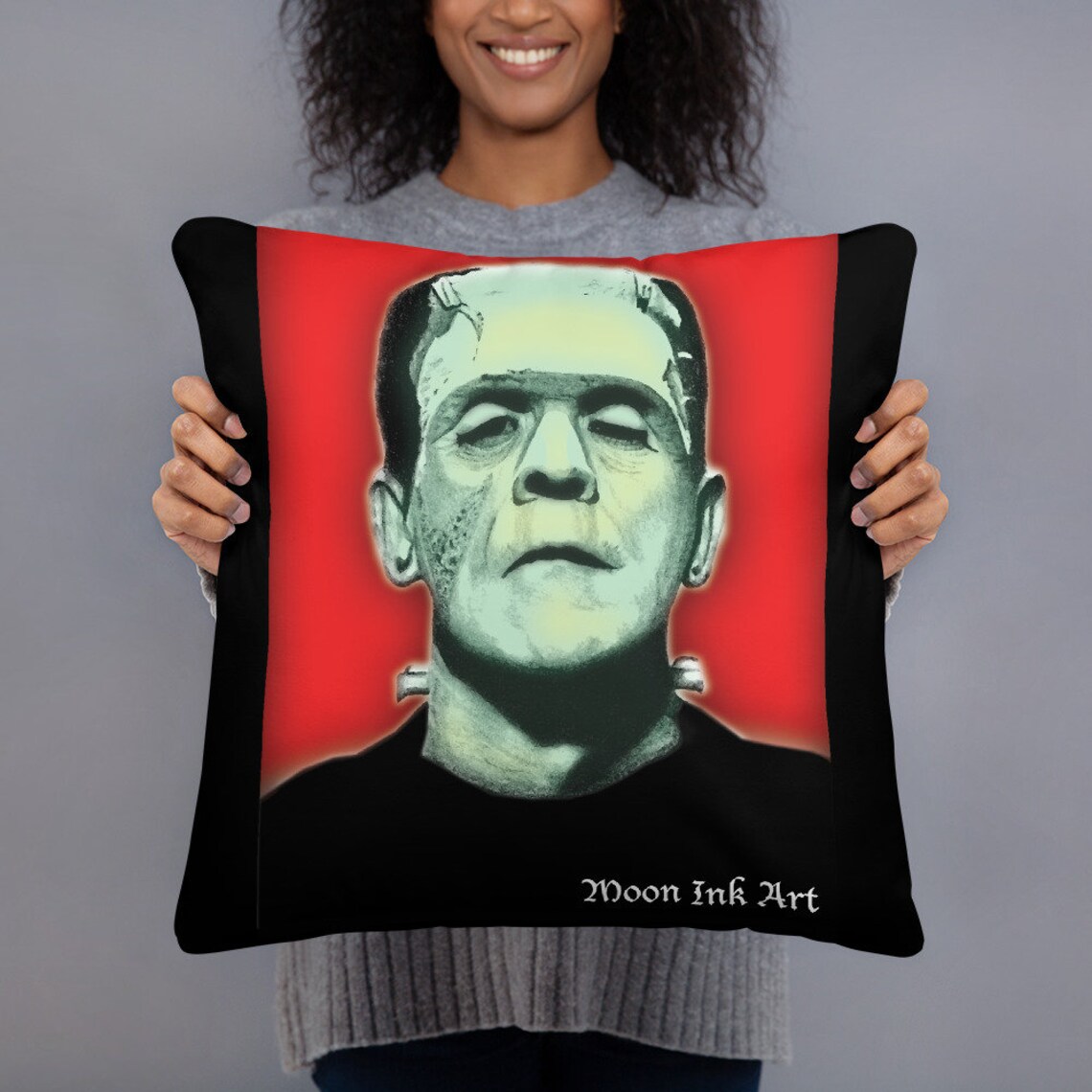Horror Punk Frankenstein Art Print Home Decor Unique Edgy - Etsy