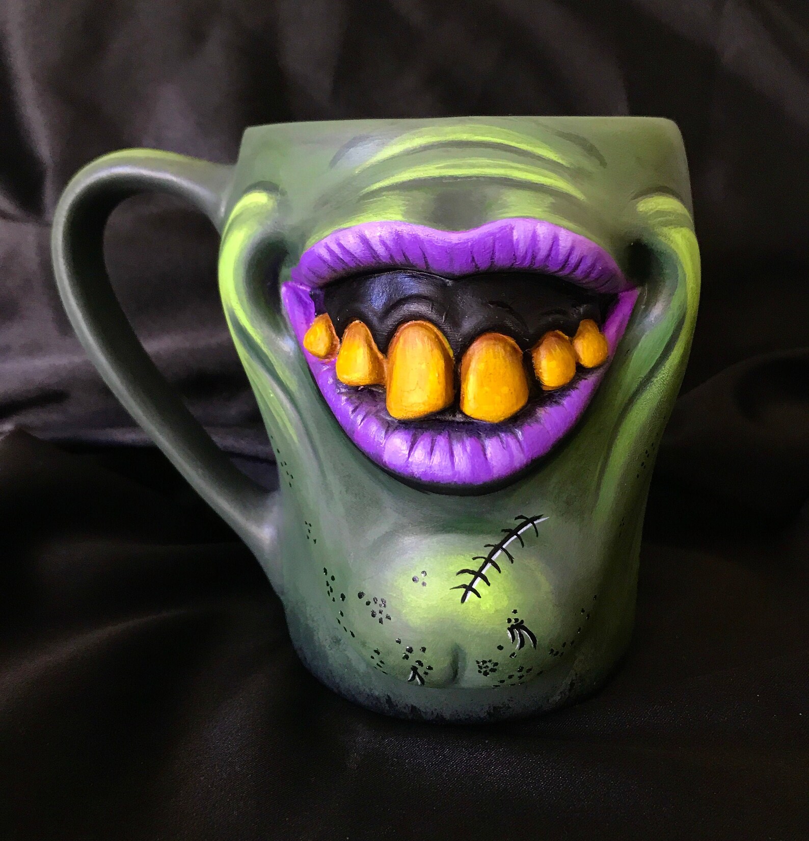 Horror Custom Mug Frankenstein Mug Horror Punk Home Decor Ceramic ...