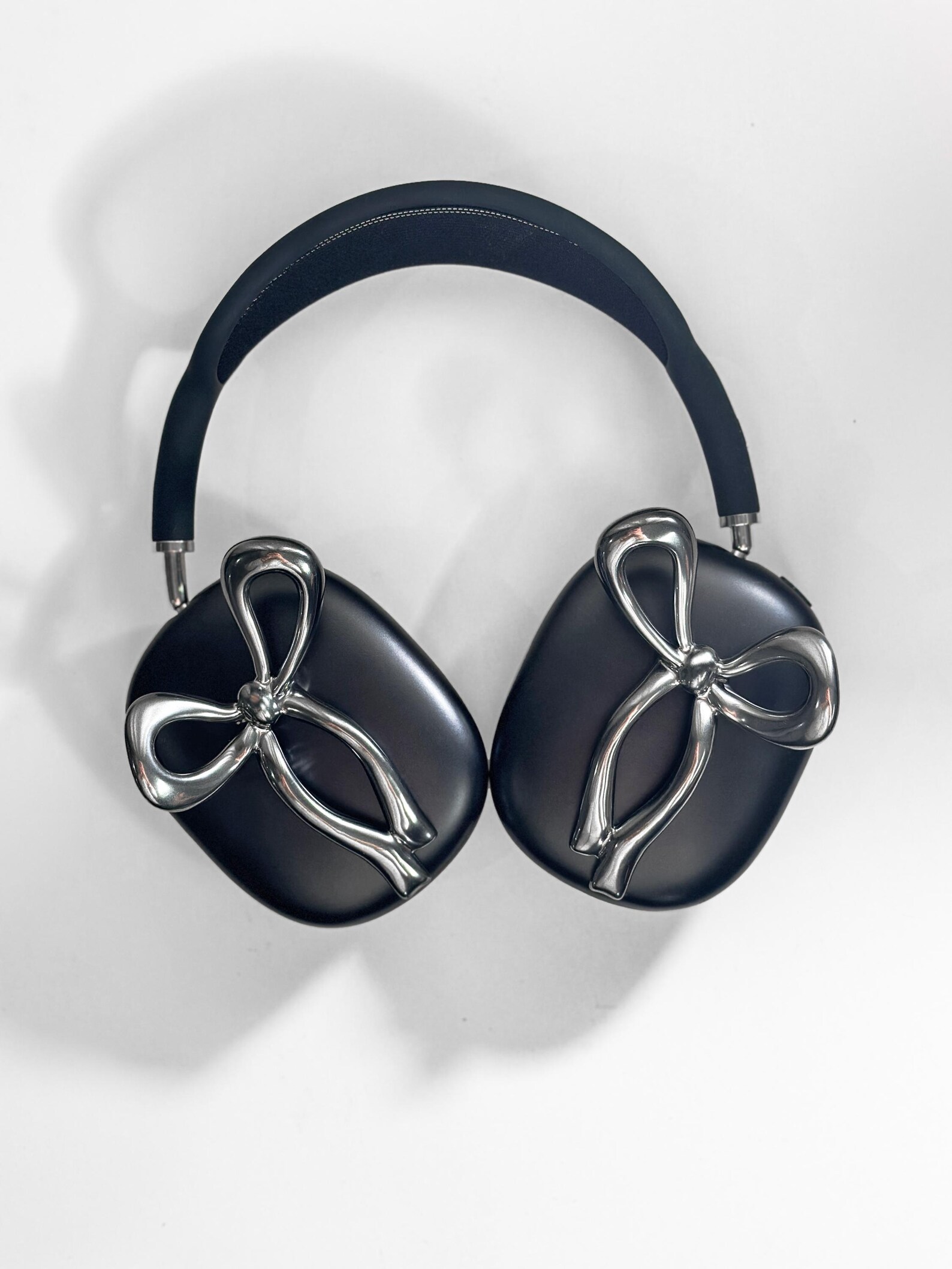 Y2k Chrome Bows for Your for Headphones - Airpods Max, Sony XM5 / XM4 ...