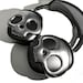 Skull Silver Chrome Airpods Max Attachment - Skeleton Headset Gaming ...