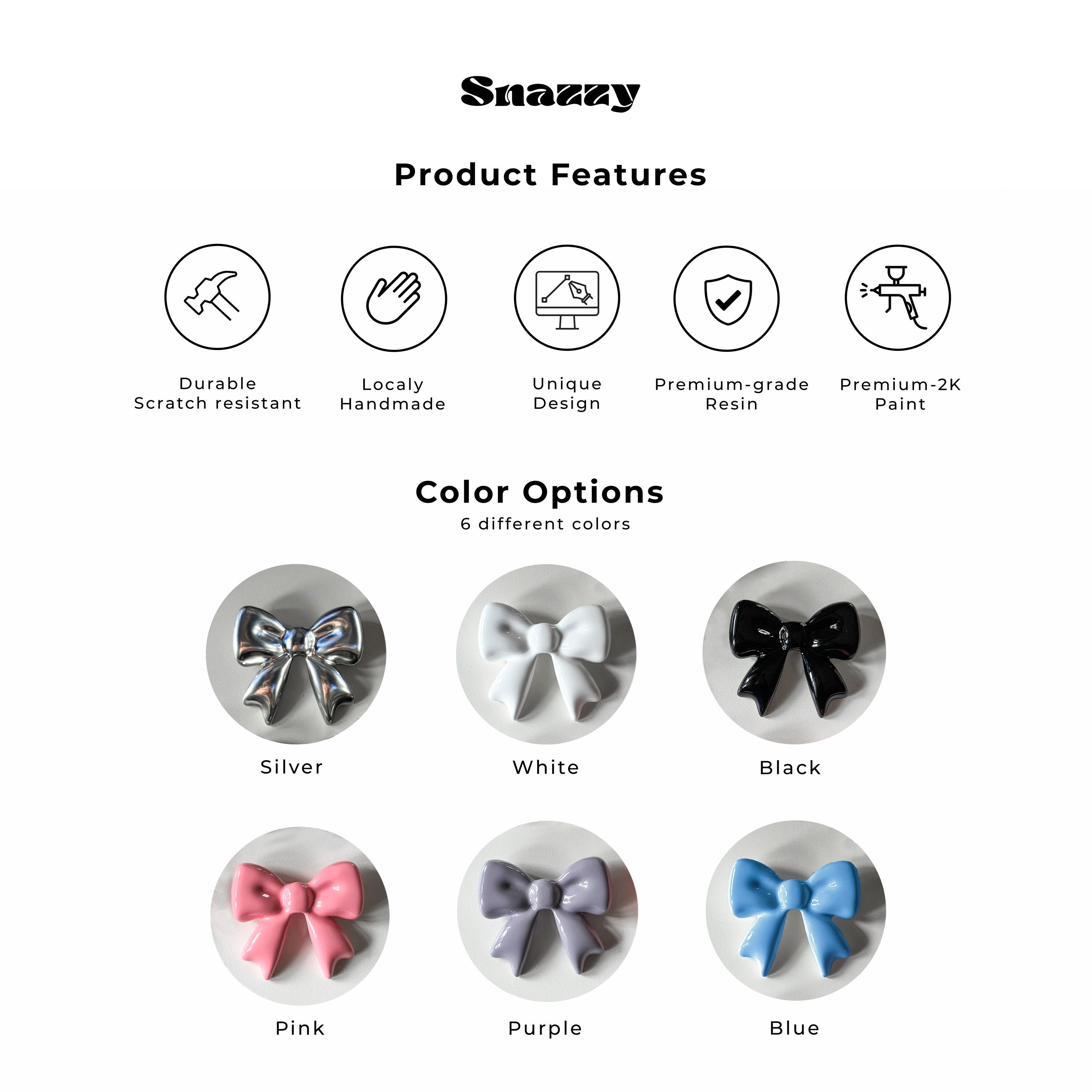 Ribbon Bow Attachment for Headphones| Suitable for All Kinds of ...