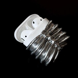 Skeleton Rib Airpods Case Cover, Custom Clear Apple Airpods 1st 2nd 3rd ...