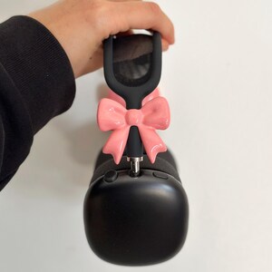 Girly Pink BOW Airpods Max Headphone Attachment Headset Gaming and ...