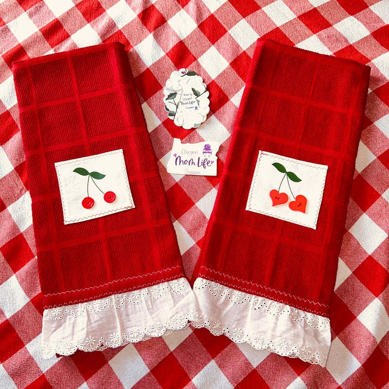 Cherry Buttons - Etsy