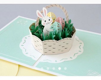 Easter Pop up Card | Etsy