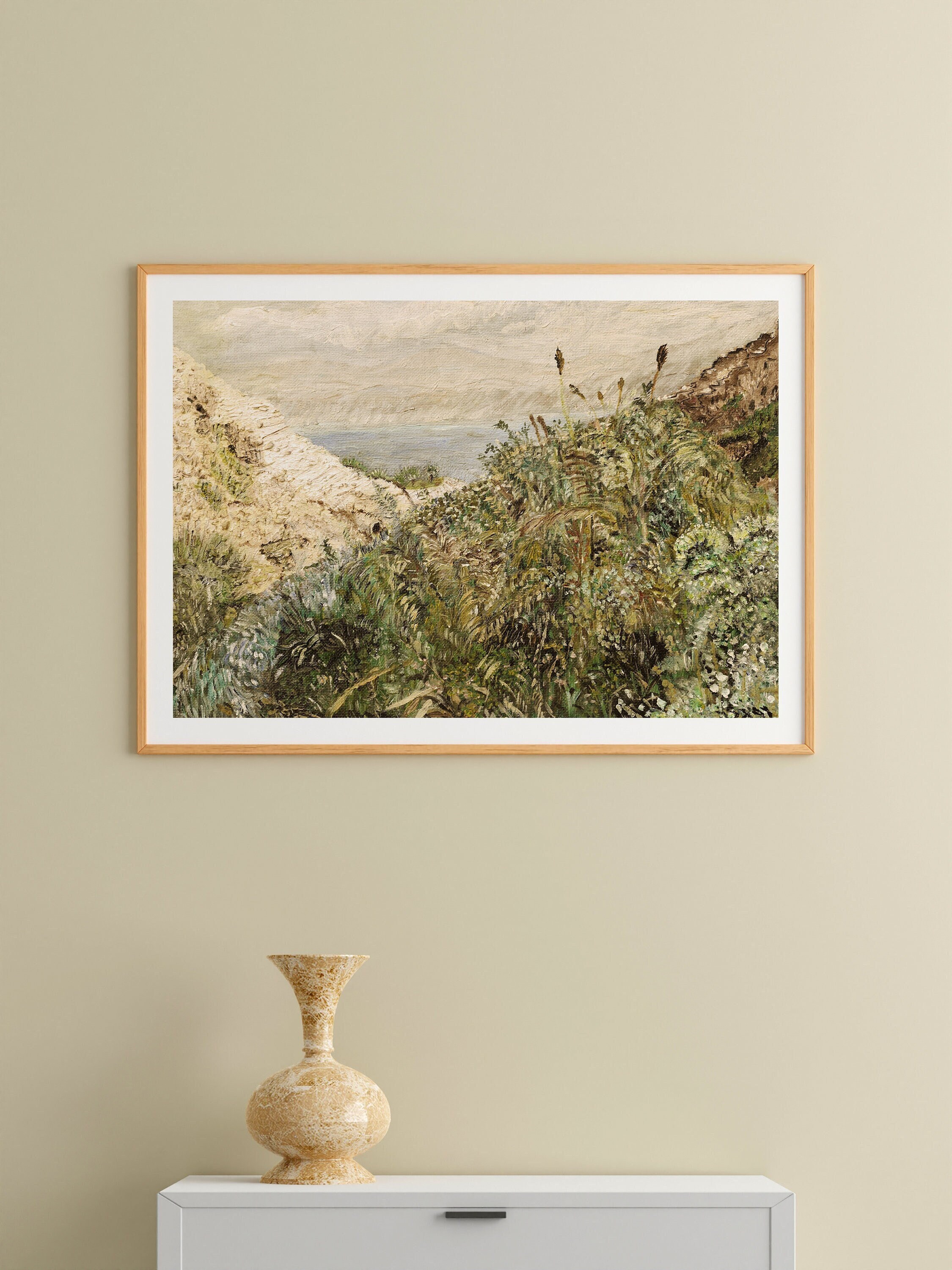 Israel Wall Art Oil Painting Print, Israeli Landscape Printable Art ...