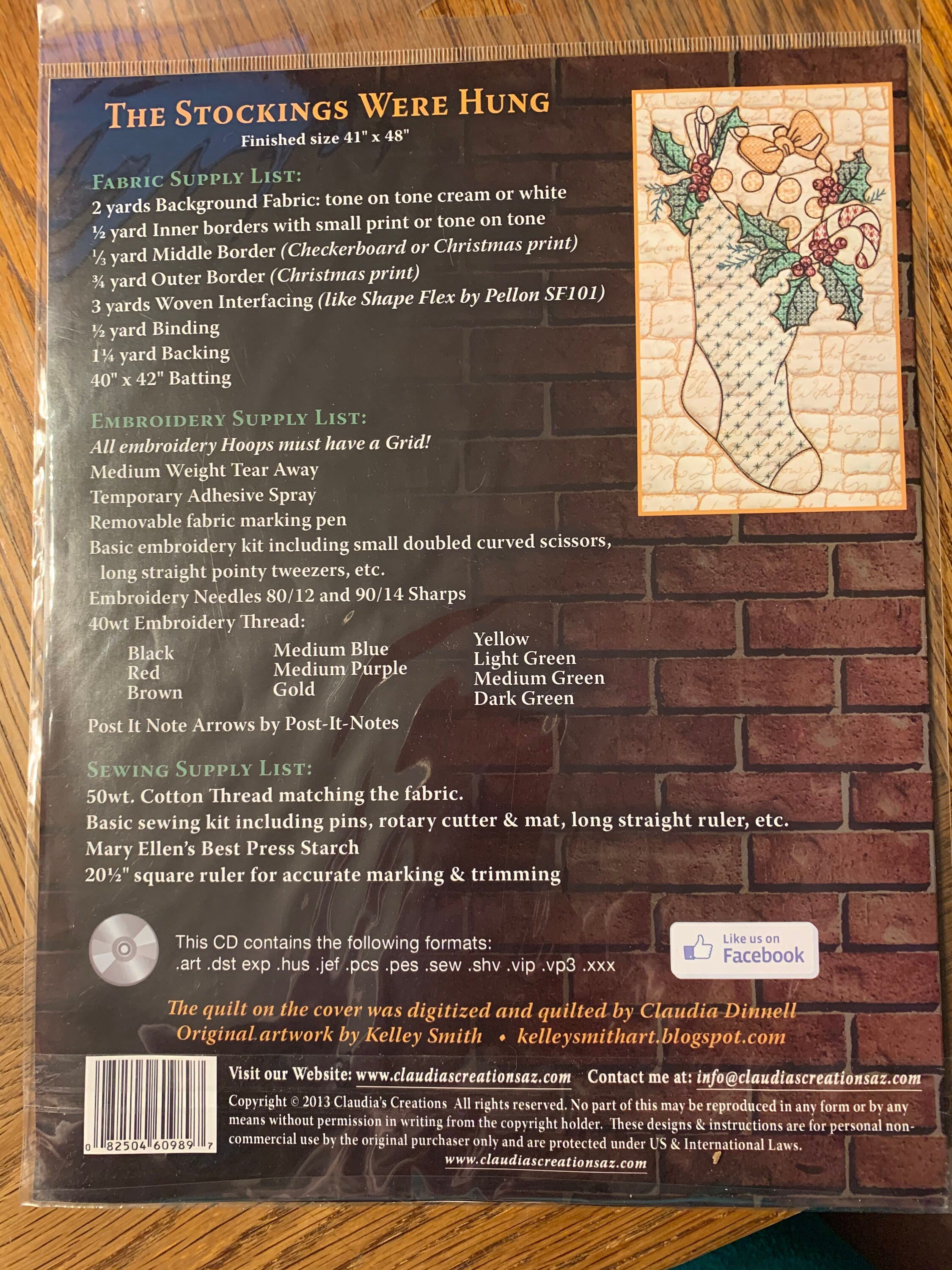 The Stockings Were Hung by Claudia's Creations - Etsy