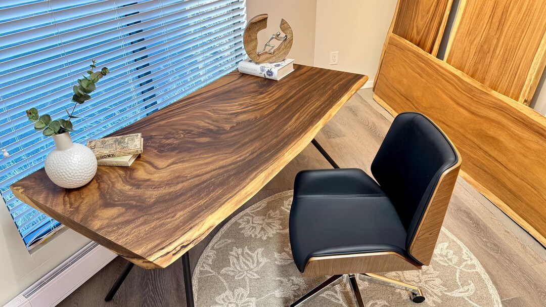 Rainwood Table Top | Desk Top Fiji Walnut | Wood Table Top | Standing ...