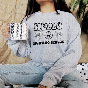 Hello Hunting Season PNG Digital Download - Etsy
