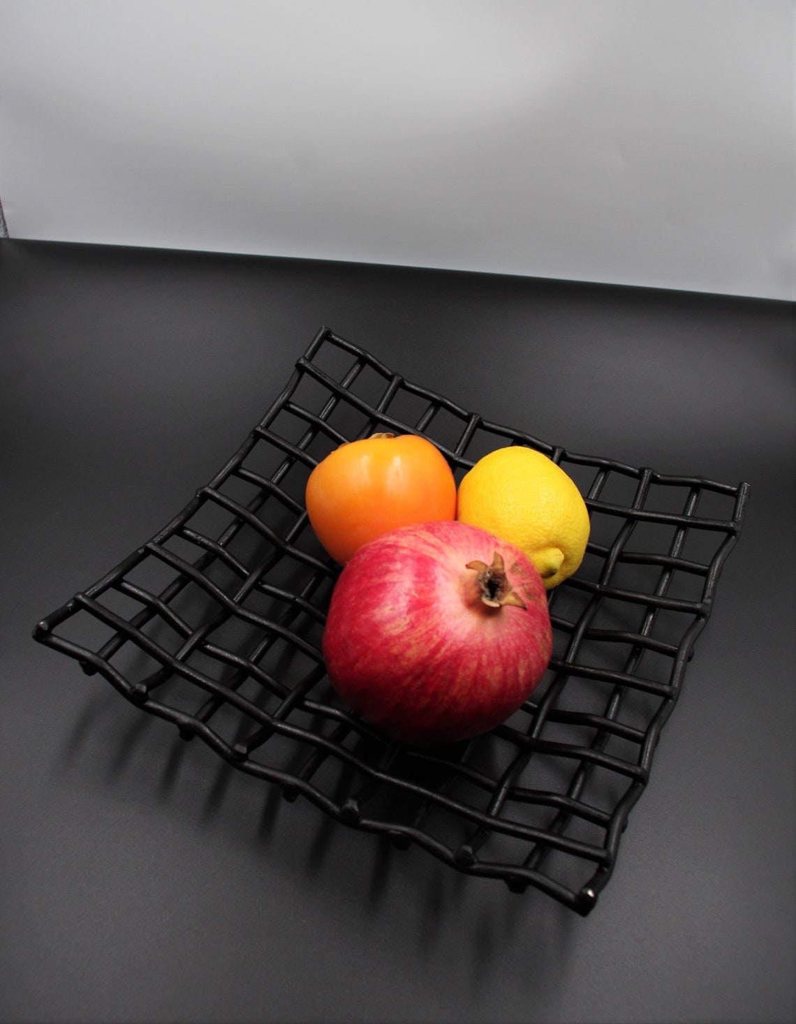 Metal Fruit Bowl | Fruit Tray | Iron Tableware |table Basket ...