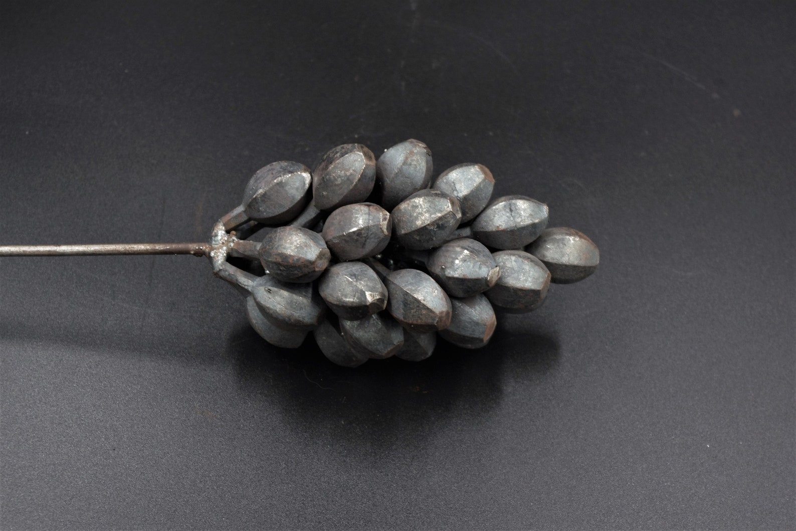 Metal Grape Bunch Forged and Welded Steel Decorative | Etsy