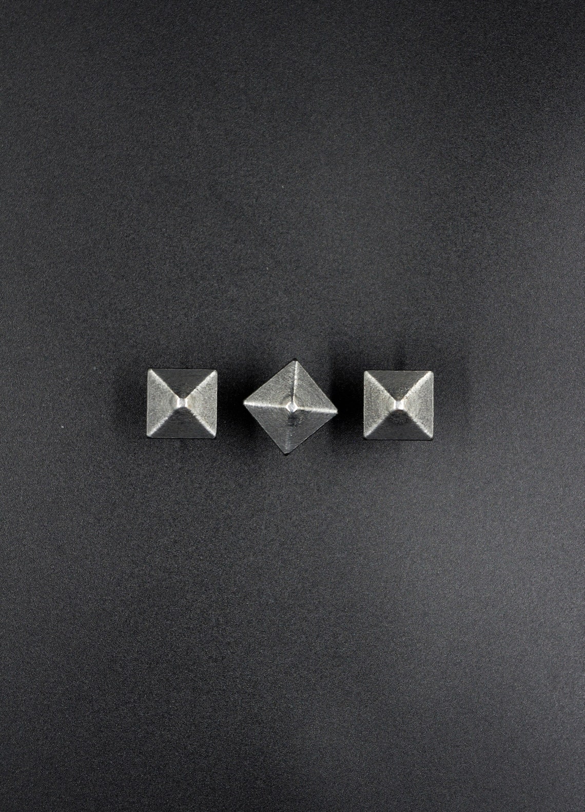 Square Pyramid Type Iron Rivets | Blacksmith Made | Forging Component ...