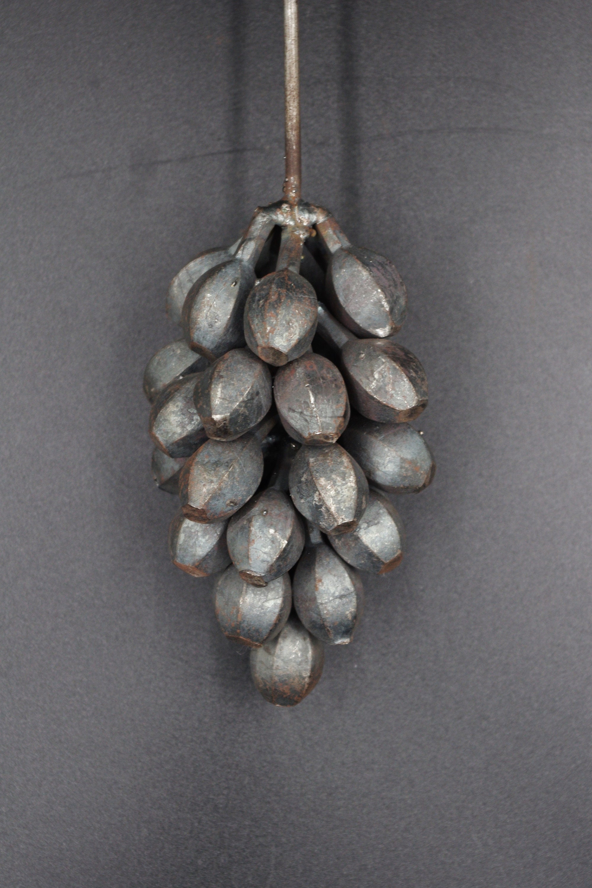 Metal Grape Bunch, Forged and Welded Steel, Decorative Element, Decor ...