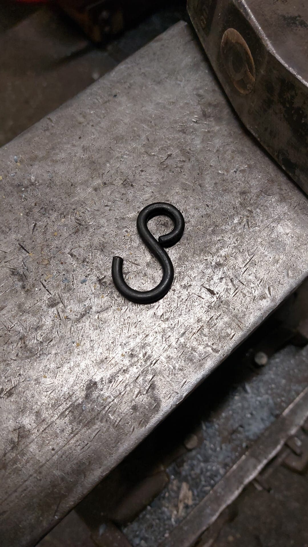 Forged Iron Hook | Wrought Iron | Blacksmith Made |black Old Antique ...