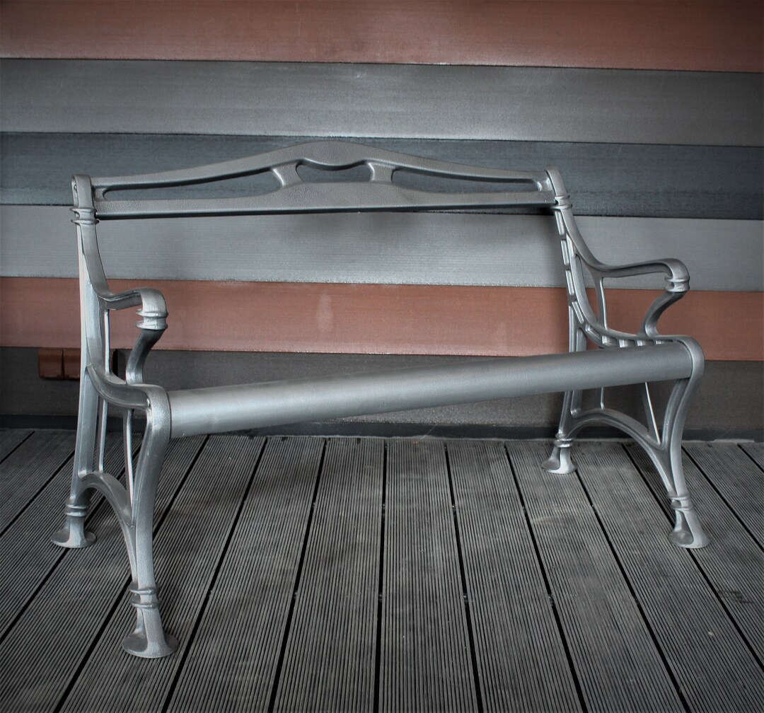 Cast Aluminum, Detachable and Foldable Victorian Style Bench Frame - Etsy