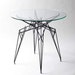 Small Round Glass Dining Table, Handmade, Own Design You Will Not Find ...