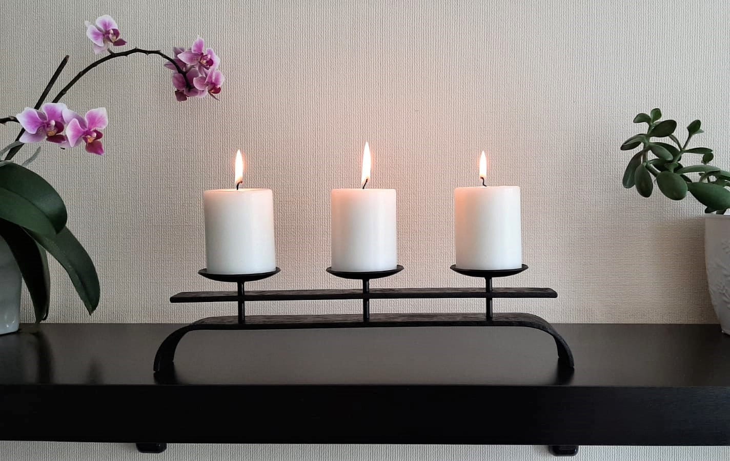 Wrought Iron 12 Candle Holder for sale | Only 3 left at -75%