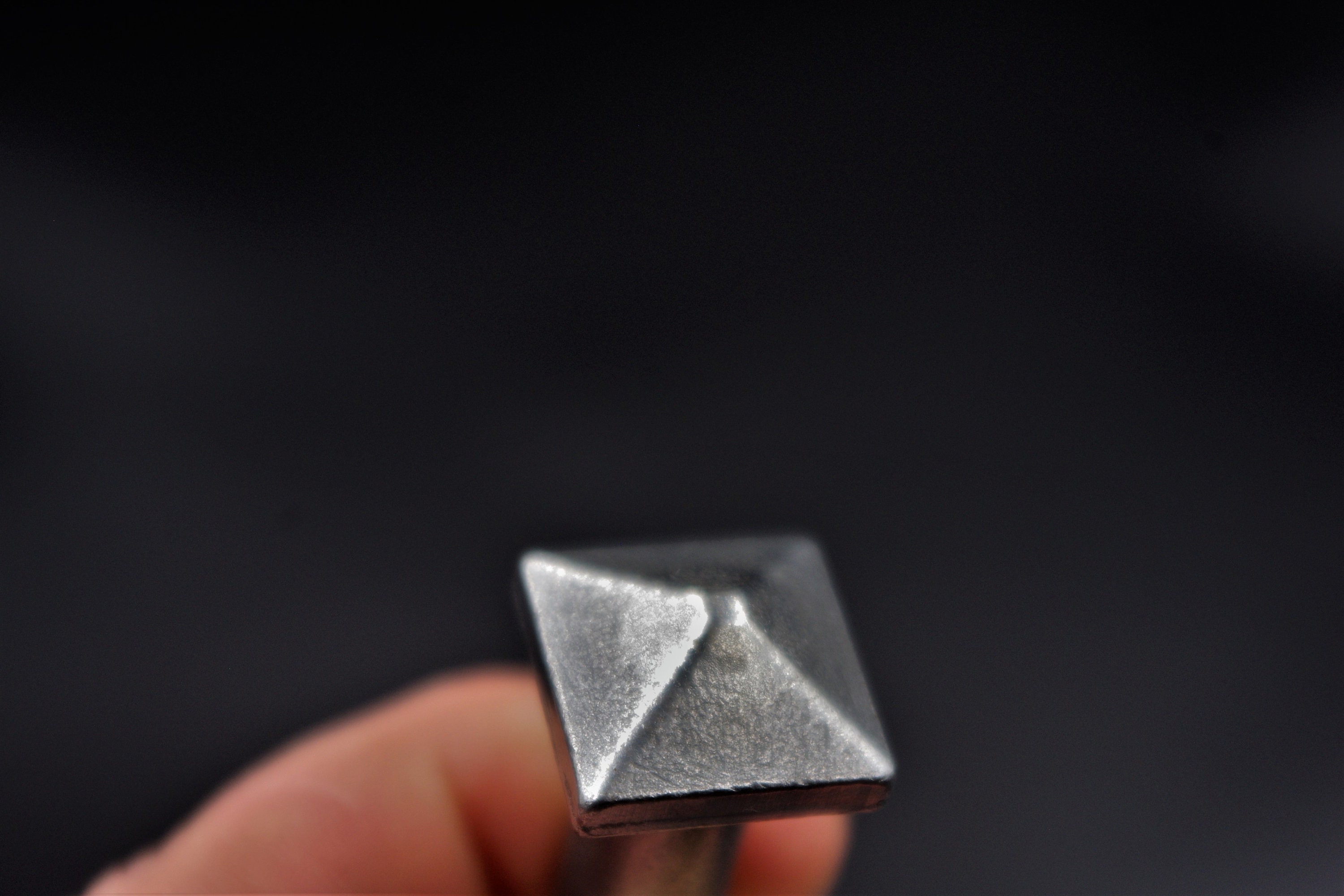 Square Pyramid Type Iron Rivets | Blacksmith Made | Forging Component ...