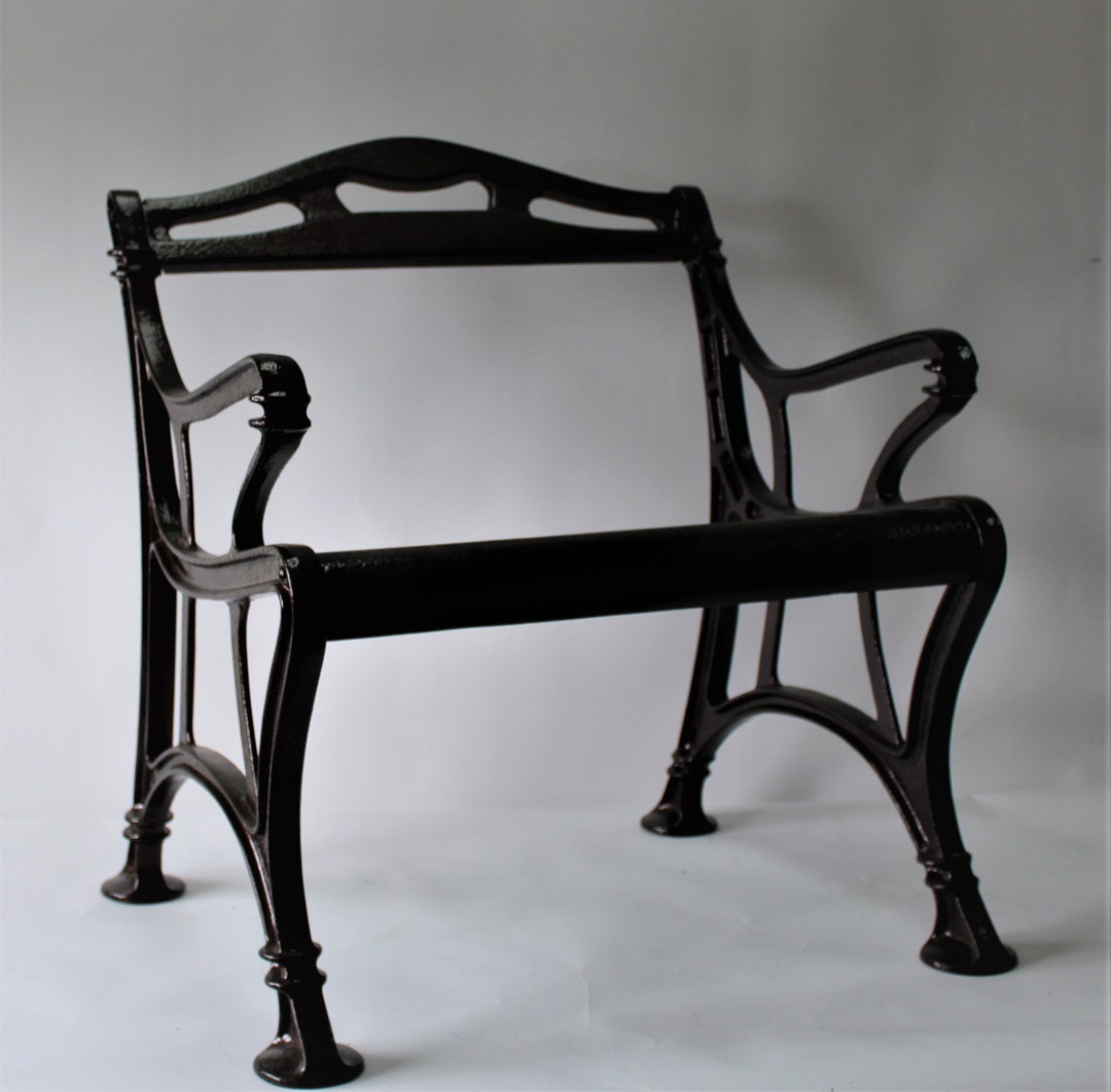 Cast Aluminum, Detachable and Foldable Victorian Style Bench Frame - Etsy