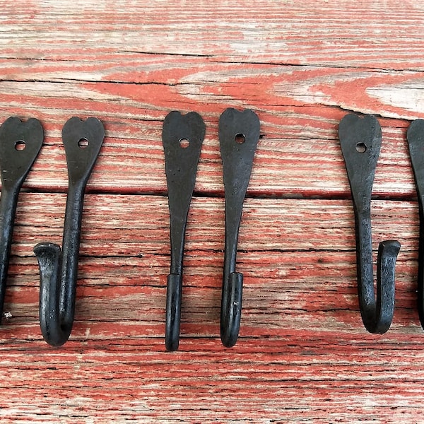 Wrought Iron Hooks - Etsy